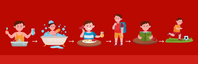 How to Induce a Daily Routine in Playschool kids | Bachpan Play School