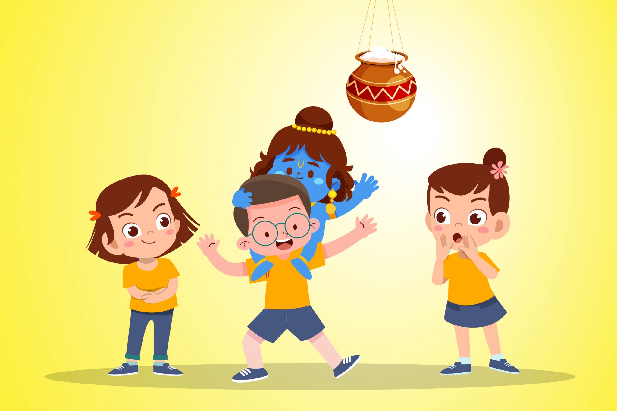 Activities to celebrate Krishna Janmashtami with kids